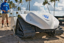 First Look at BeBot, an Innovative Solar-Powered Beach Cleaning Robot ...