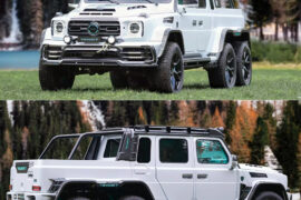 MANSORY Gronos 6x6 Turns the G-Wagen Into a Luxurious 6-Wheeled Beast ...