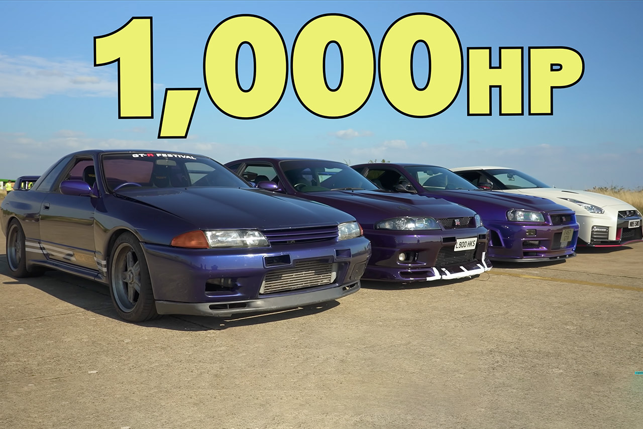 JDM Legends Collide in a Nissan GT-R Drag Race for the Ages - The Flighter