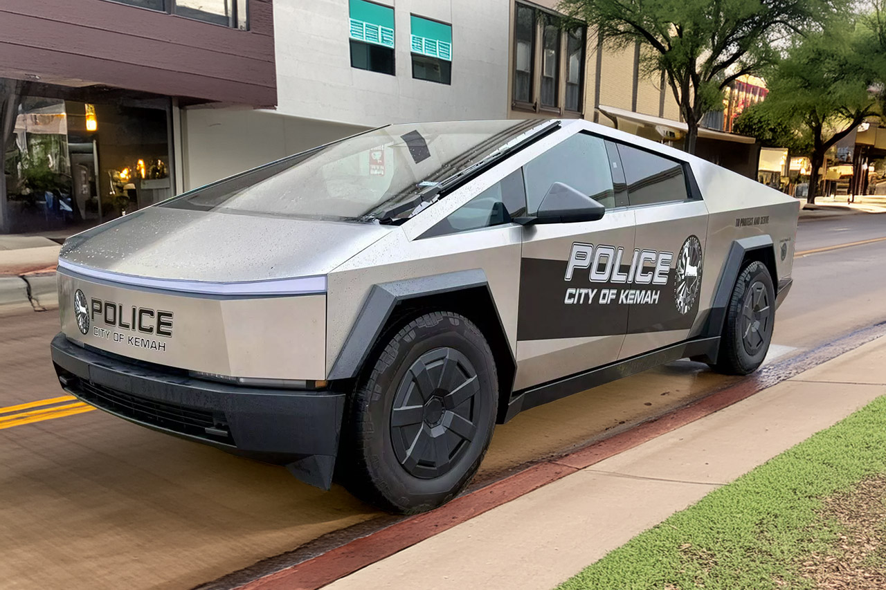 Tesla Cybertruck Joins Kemah Police Department in Texas for 30-Day ...