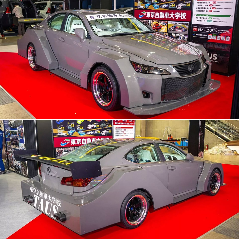 This is Not a Car from Minecraft, Just a Lexus IS Turned TAUS-HFRS ...